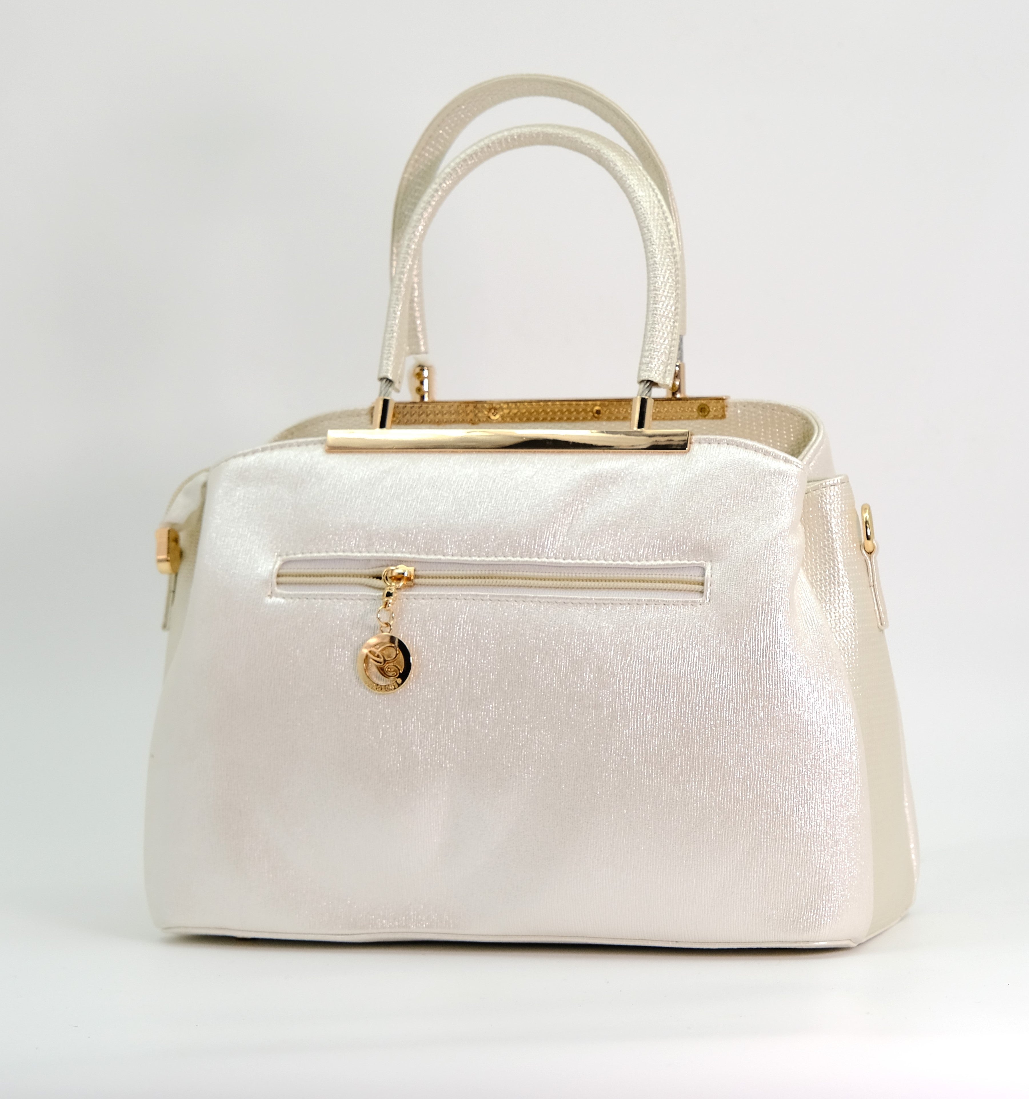 Ivory luxurious women's handbag – Tiny Glam